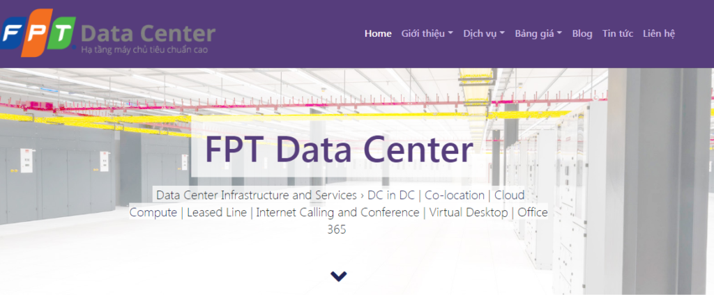 TOP 10 Website cho thuê Cloud Server FPT tập đoàn FPT - FPT Data Center